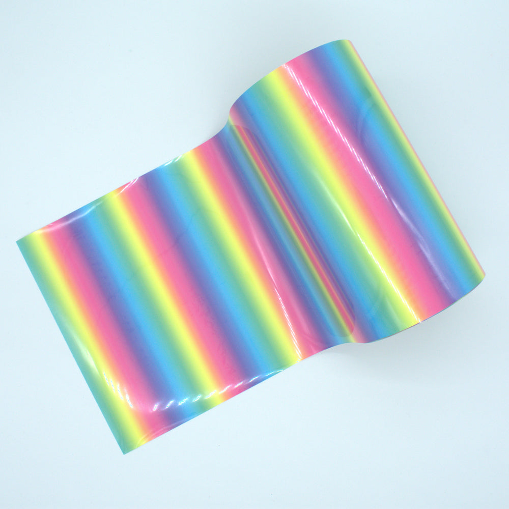 Puff Rainbow - Heat Transfer Vinyl – Sticky Vinyl Australia